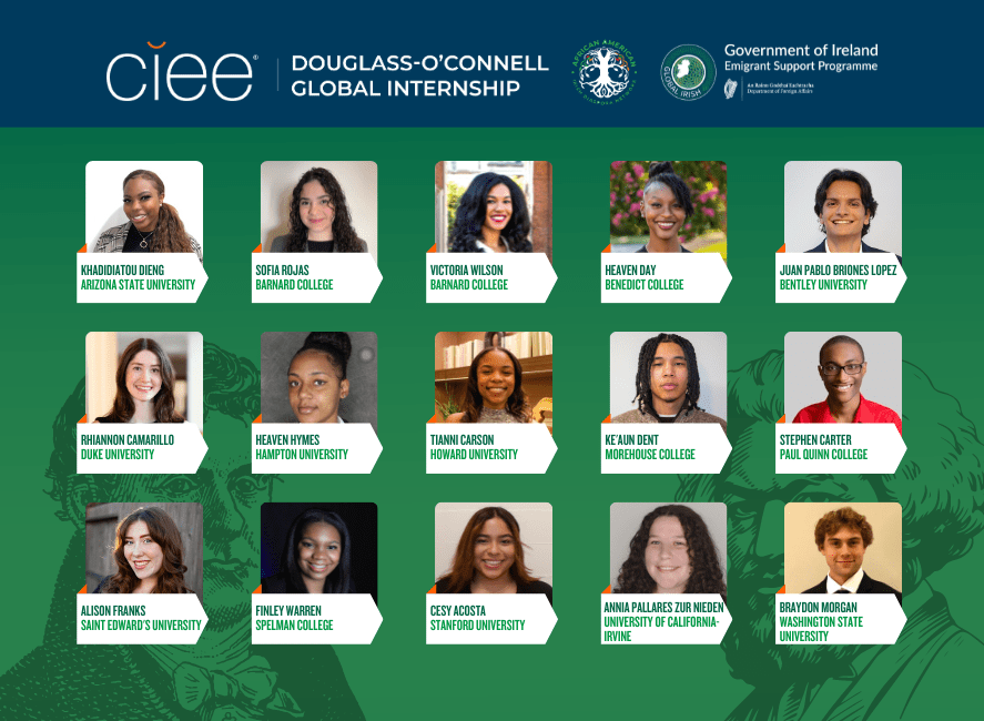 CIEE and AAIDN Announce the 2024 Douglass-O'Connell Global Interns | CIEE